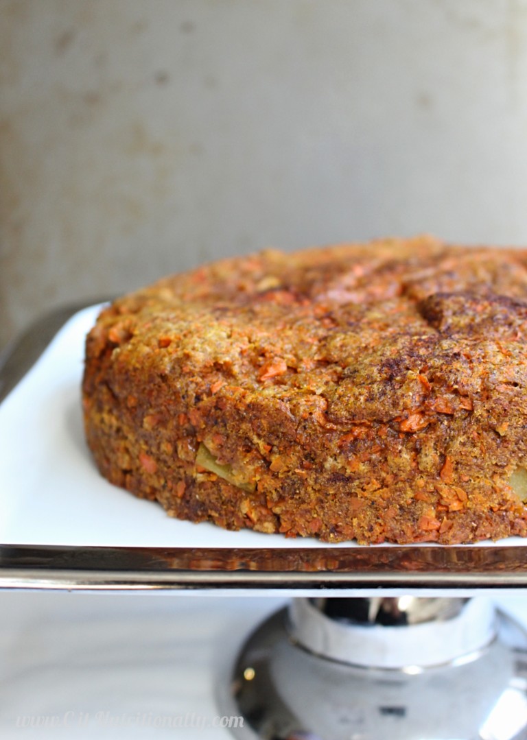 Healthier Carrot Pudding - Chelsey Amer