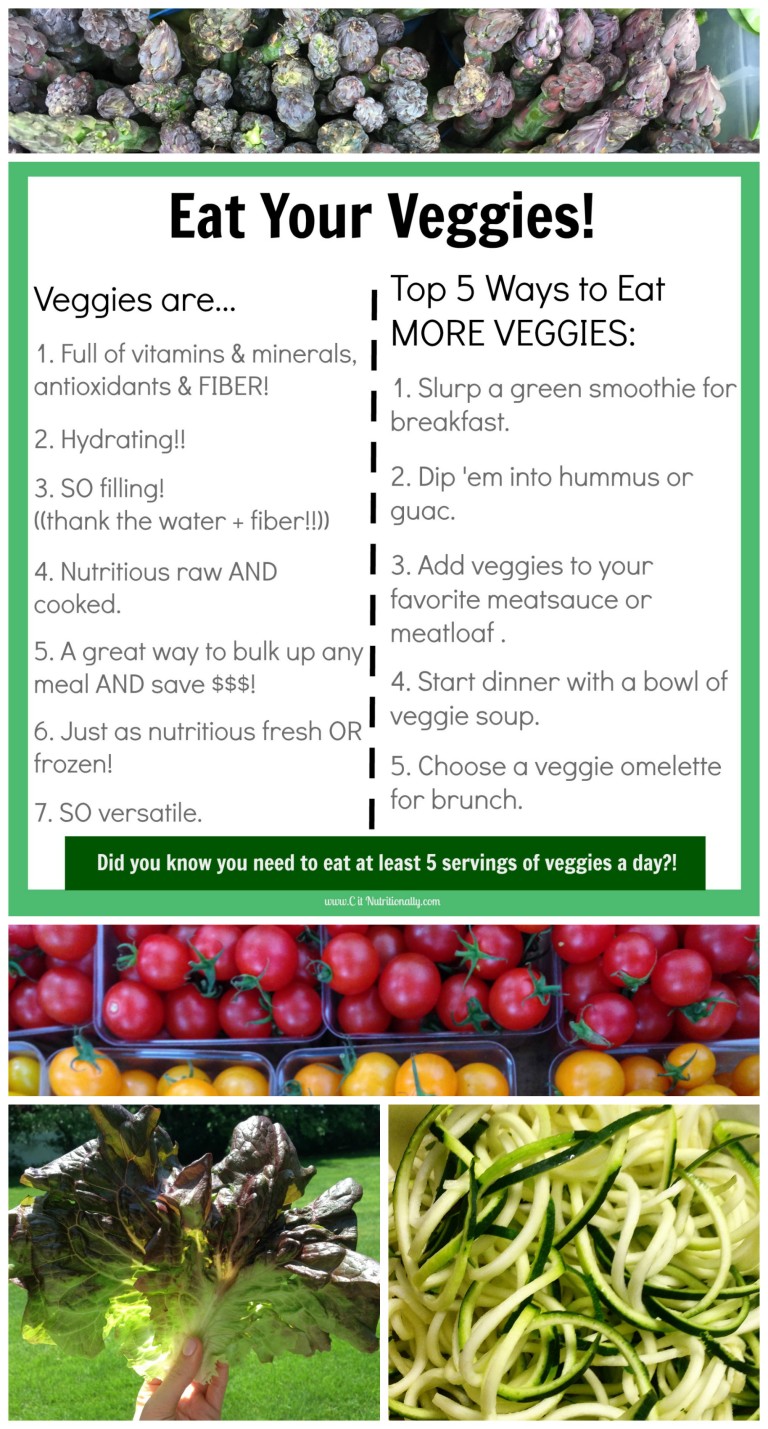 12 Ways to Eat More Veggies in 2017 - Chelsey Amer