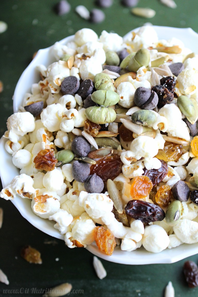 The Best Nut Free Snack Mix - Chelsey Amer