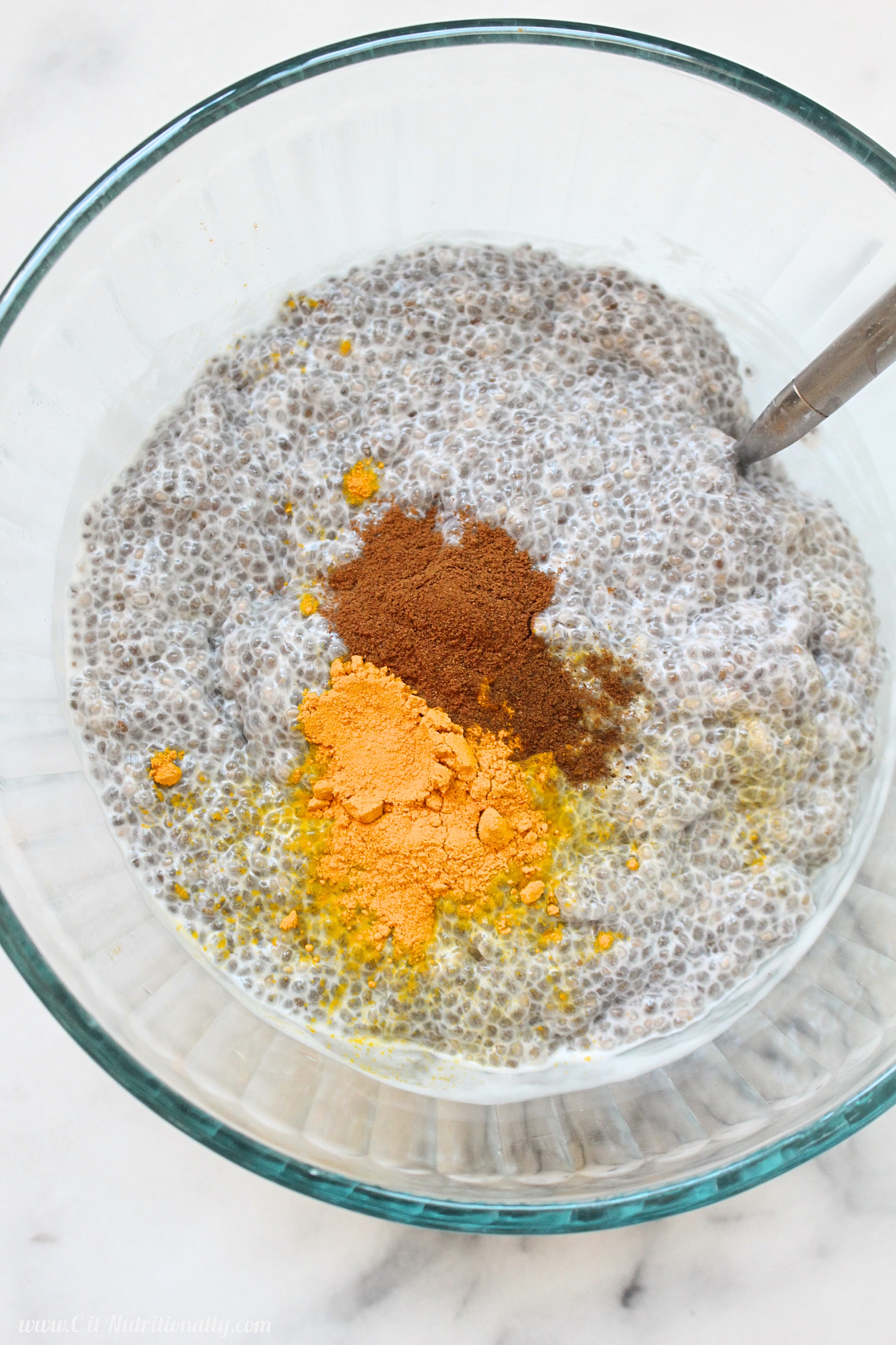 Apricot Turmeric Chia Pudding | C it Nutritionally - Chelsey Amer