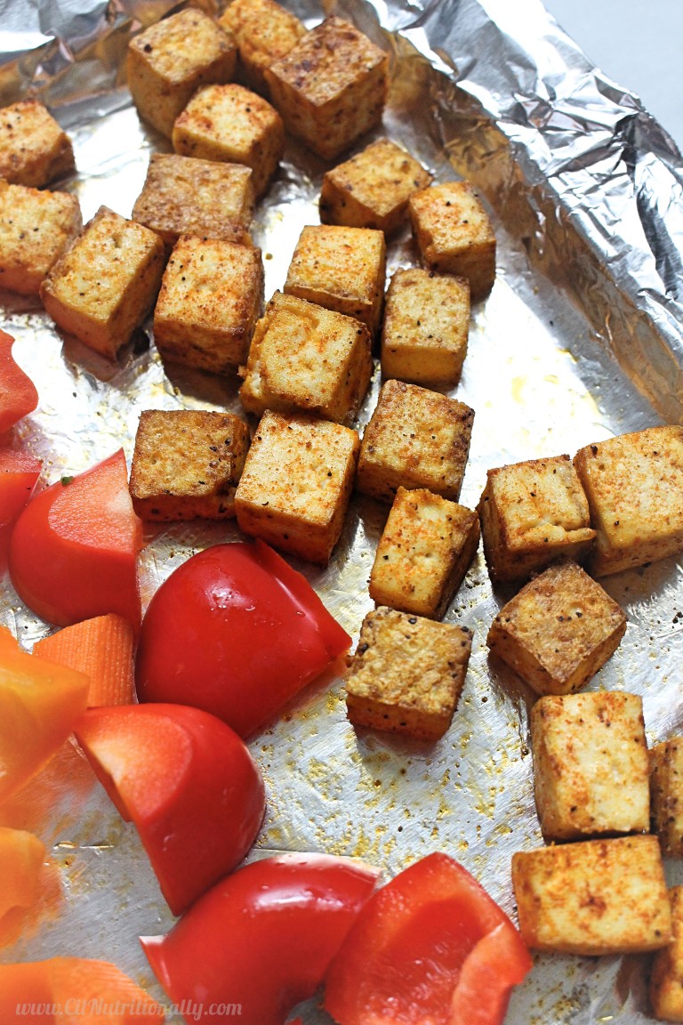 Sheet Pan Tofu Stir Fry - Chelsey Amer