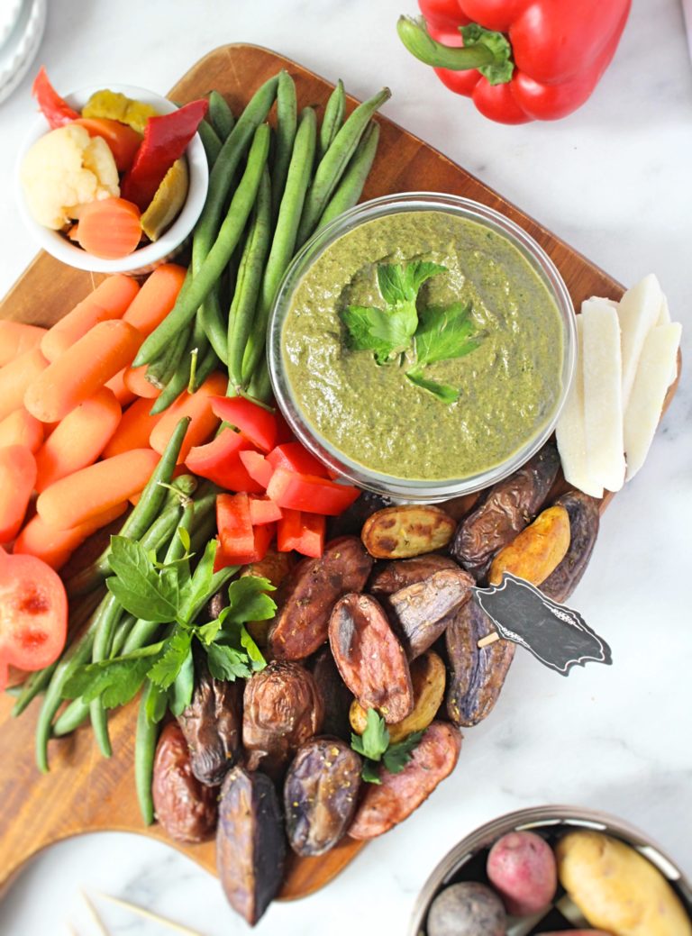 How To Build a Crudité Platter - Chelsey Amer