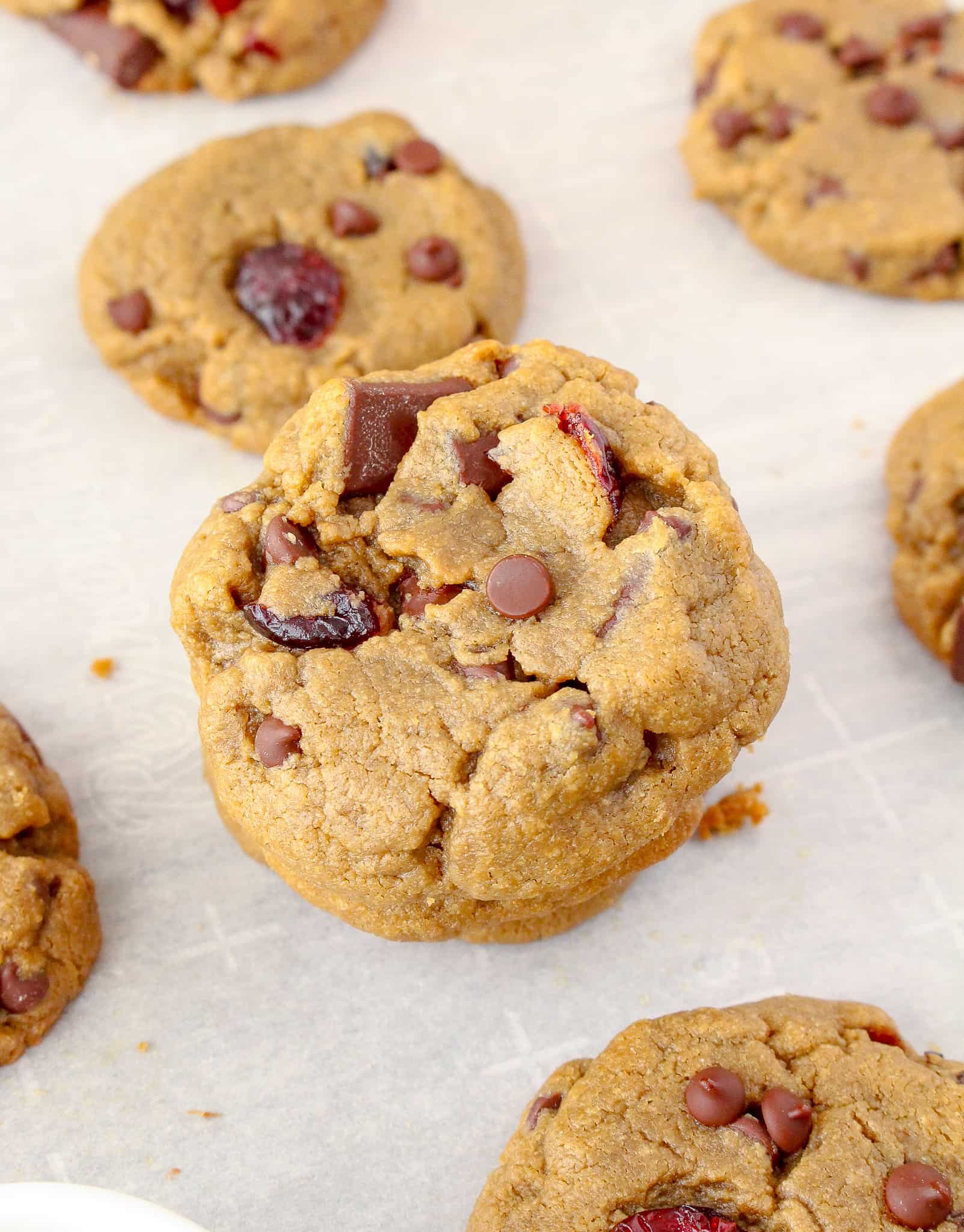 Flourless SunButter Cookies - Chelsey Amer