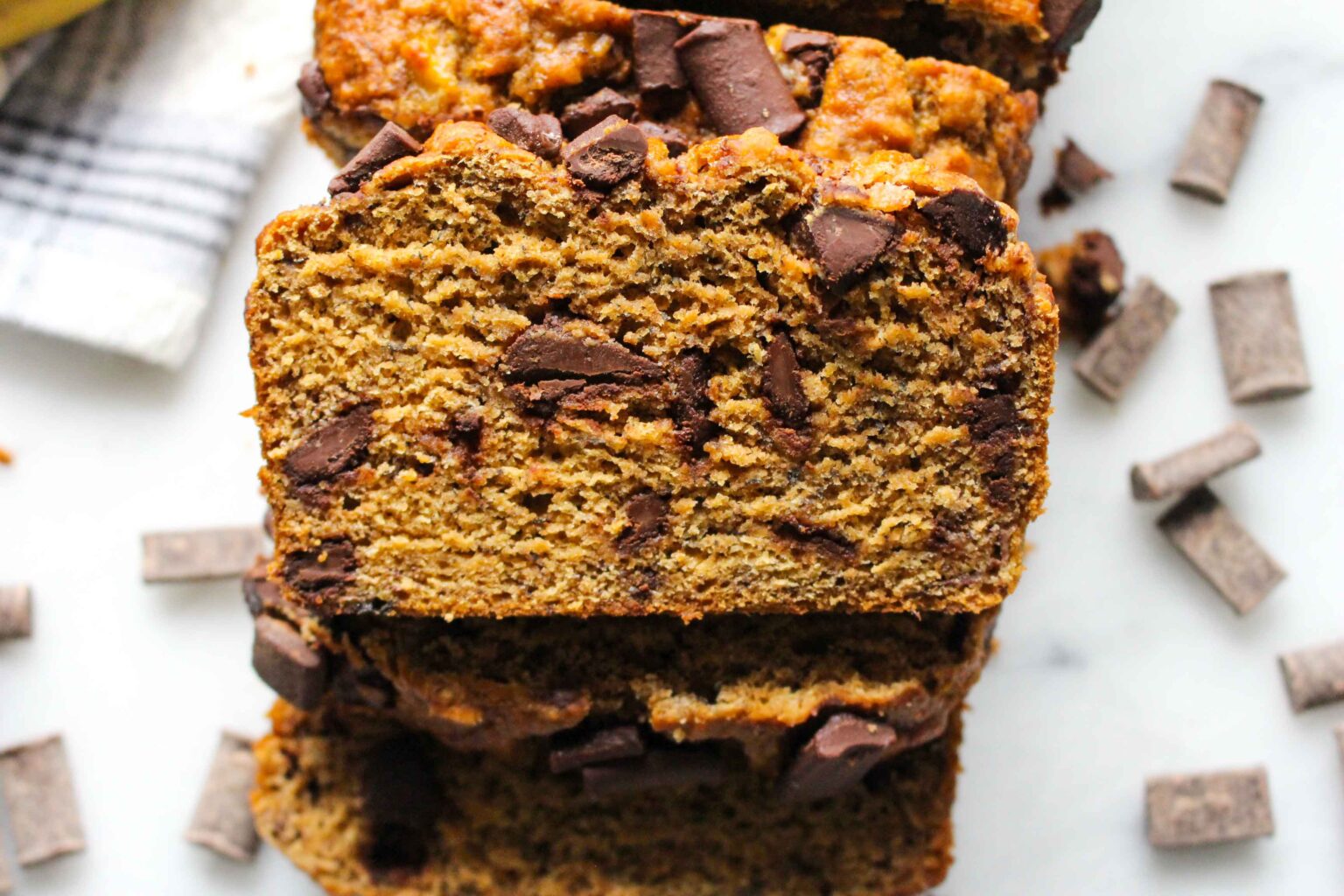 Vegan Banana Bread with No Oil, No Eggs - Chelsey Amer