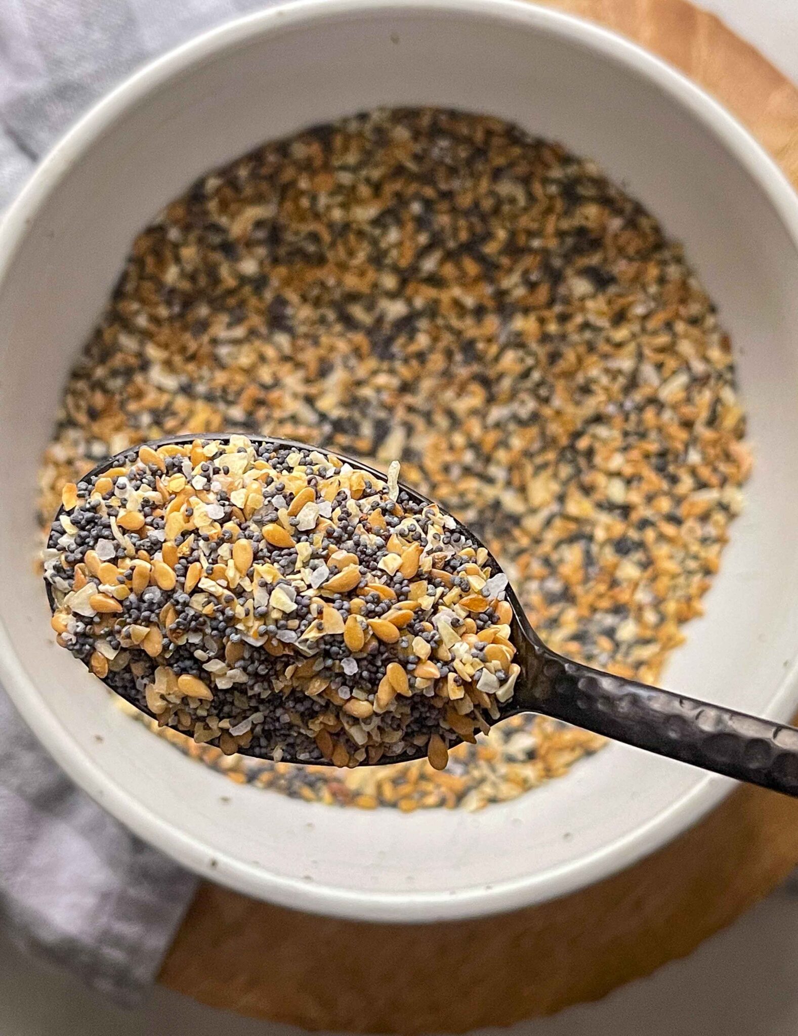 Sesame Free Everything Bagel Seasoning | Chelsey Amer Nutrition