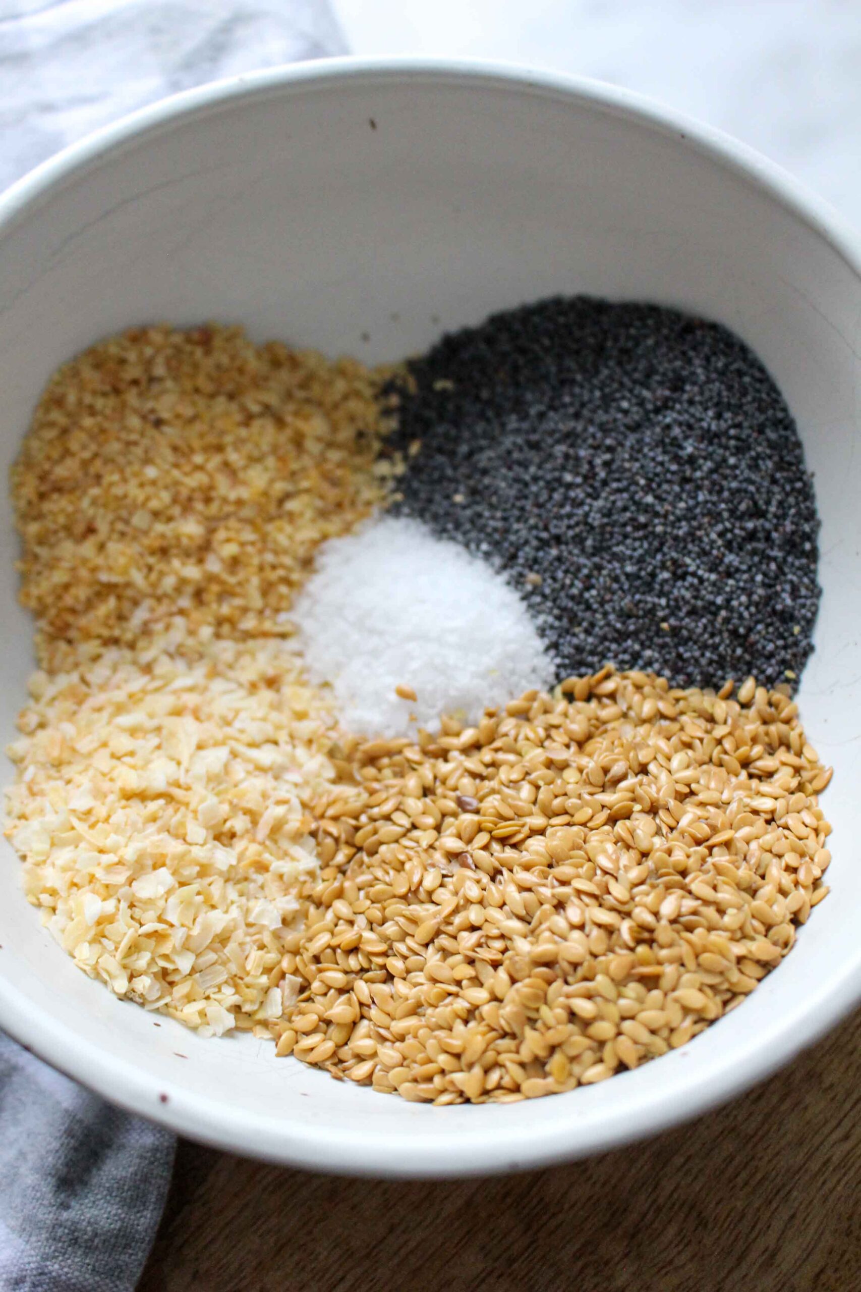 Sesame Free Everything Bagel Seasoning | Chelsey Amer Nutrition