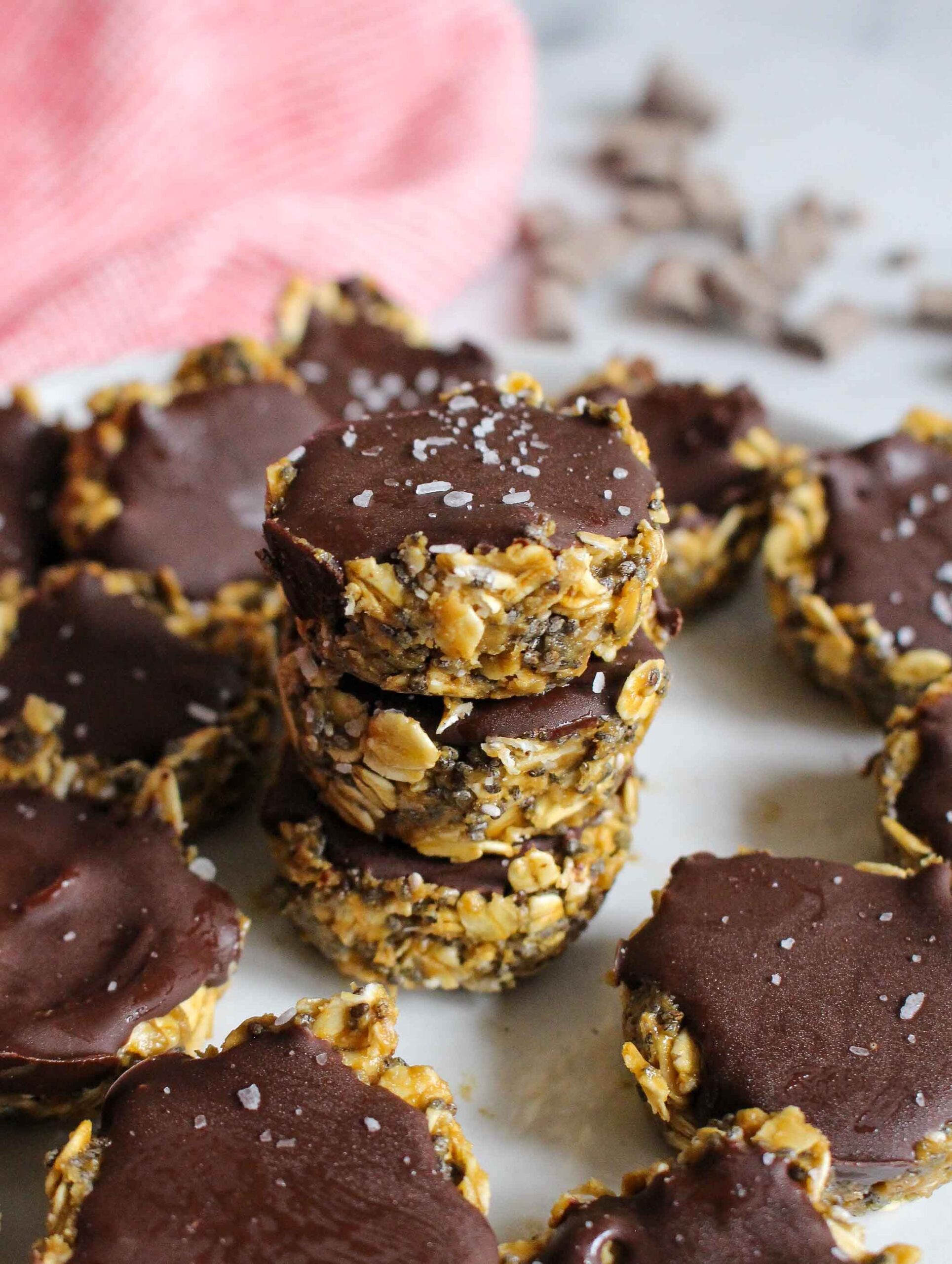 Chocolate Oatmeal Bites - Chelsey Amer
