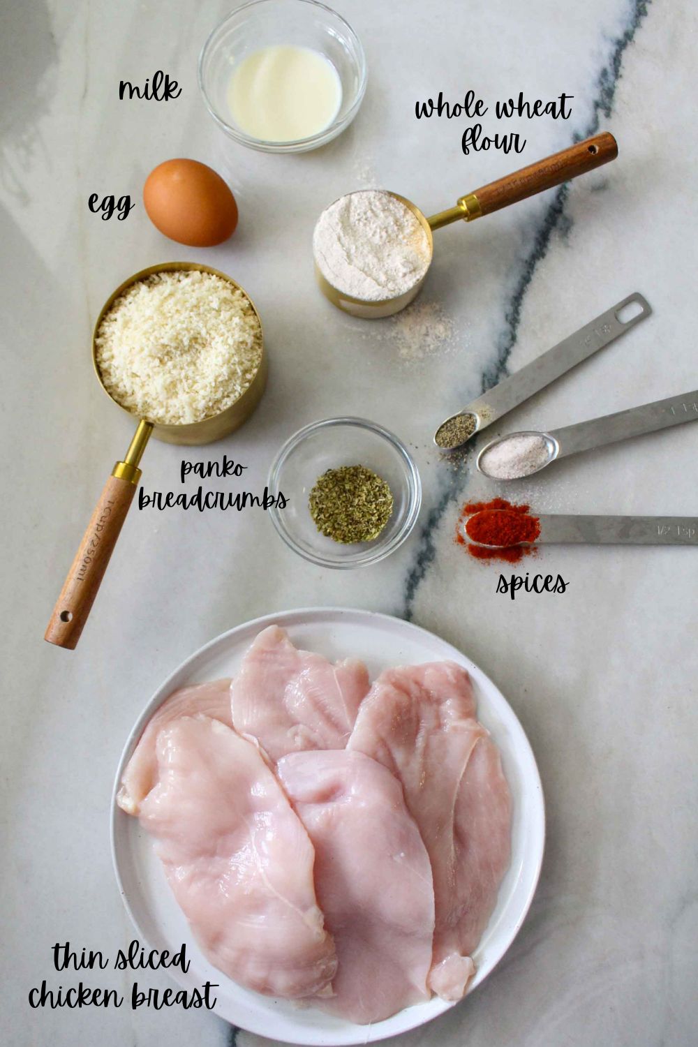 Crispy Oven-Baked Breaded Chicken Cutlets (Healthy & Easy) - Chelsey Amer